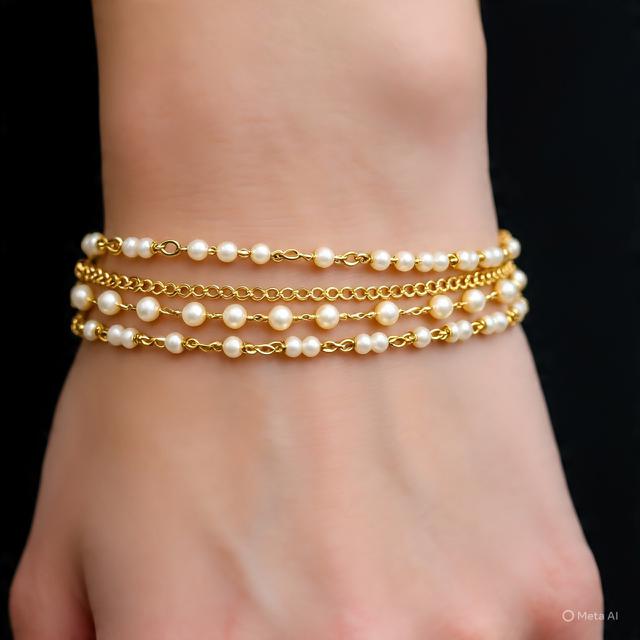 8 Model Gelang Mutiara Emas yang Wajib Dimiliki, Pilihan Sempurna untuk ...