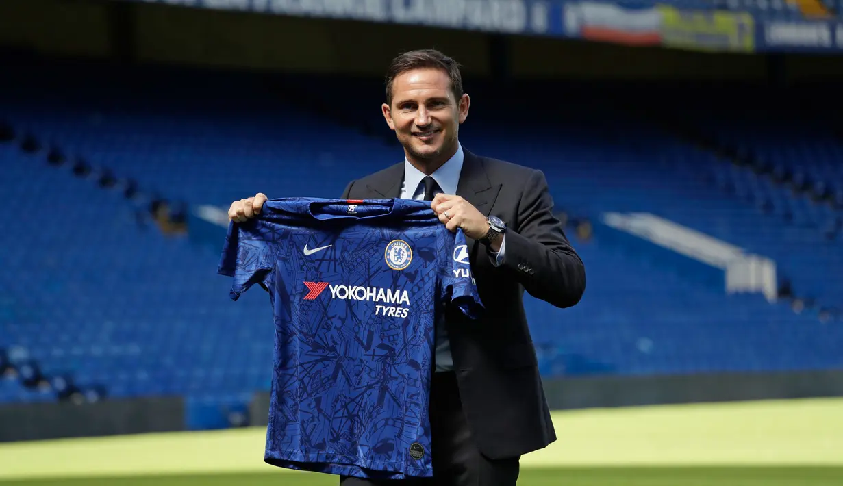 FOTO: Frank Lampard Resmi Jadi Manajer Chelsea - Foto Liputan6.com