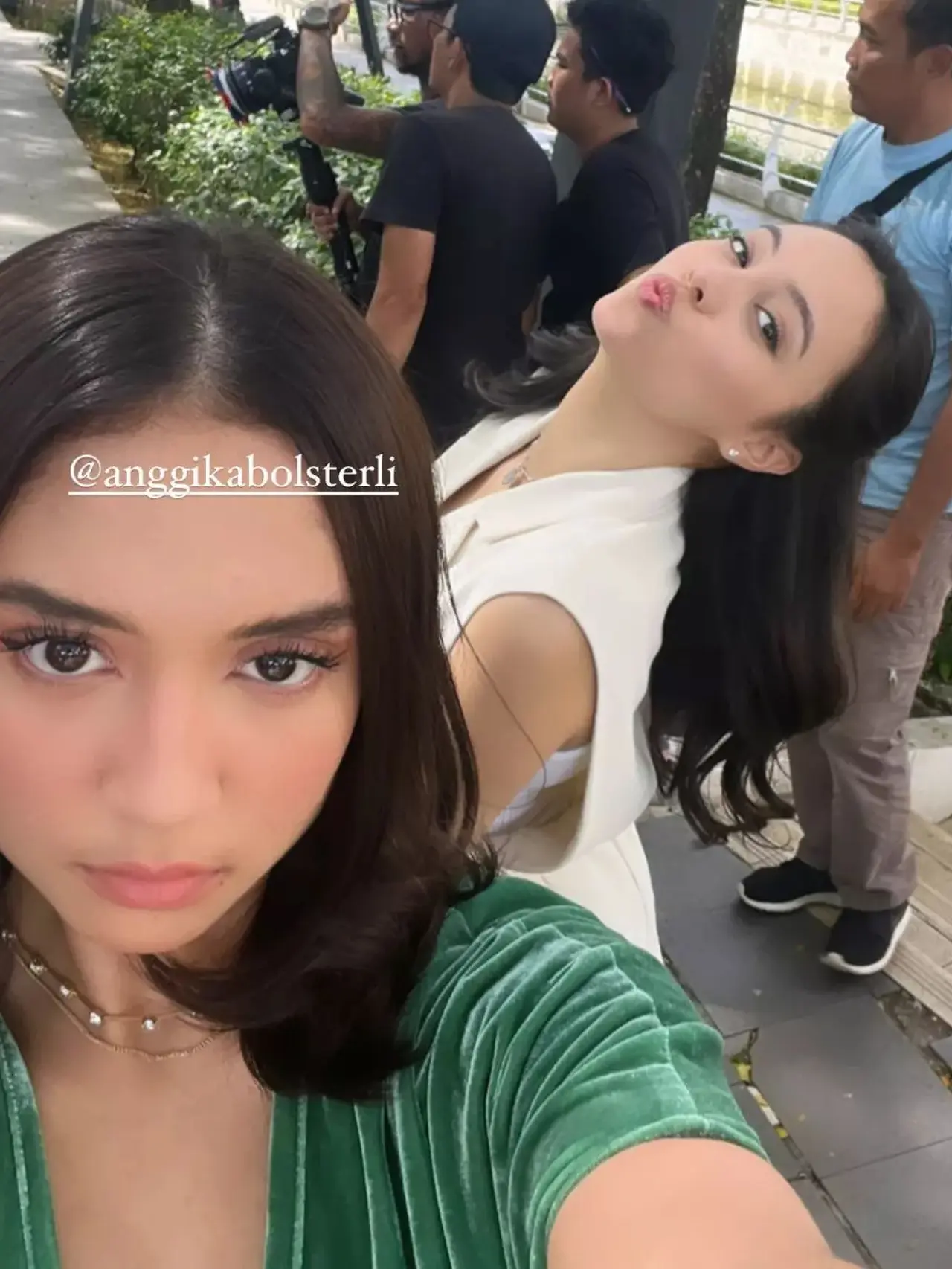 7 Potret Anggika Bolsterli Main Sinetron Baru Di Antara Dua Suami - Hot ...