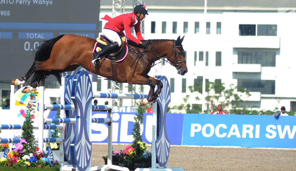 FOTO: Torehkan Sejarah, Atlet Berkuda Indonesia Tampil di Final Asian ...