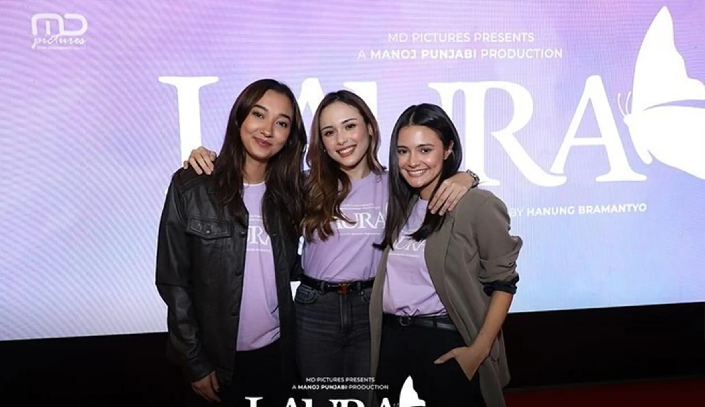 Momen Syukuran Film Laura, Amanda Rawles Didapuk Berperan Jadi Laura ...