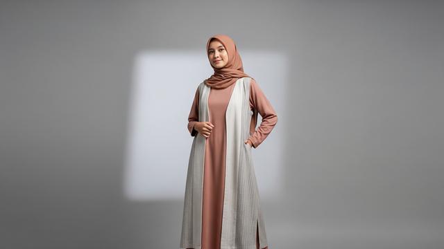 8 Model Gamis Tunik Ala Gen Z untuk Ramadhan 2026, Nyaman, Simpel, dan ...