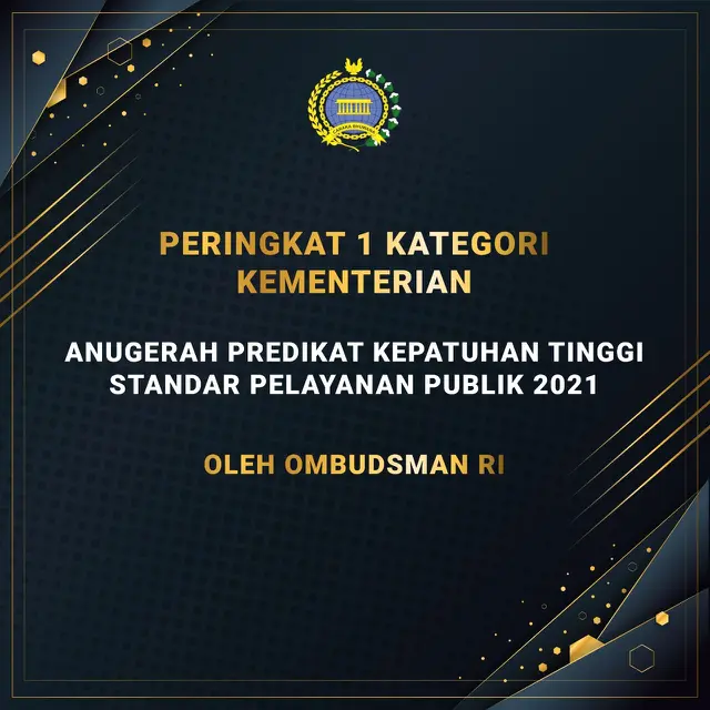 Kemlu Raih Anugerah Tertinggi Kepatuhan Standar Pelayanan Publik 2021 dari Ombudsman RI - Global ...