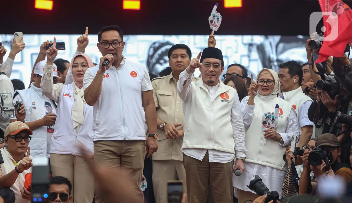 Jelang Masa Tenang, Ini Momen Pamungkas Kampanye Akbar Pasangan RIDO di ...