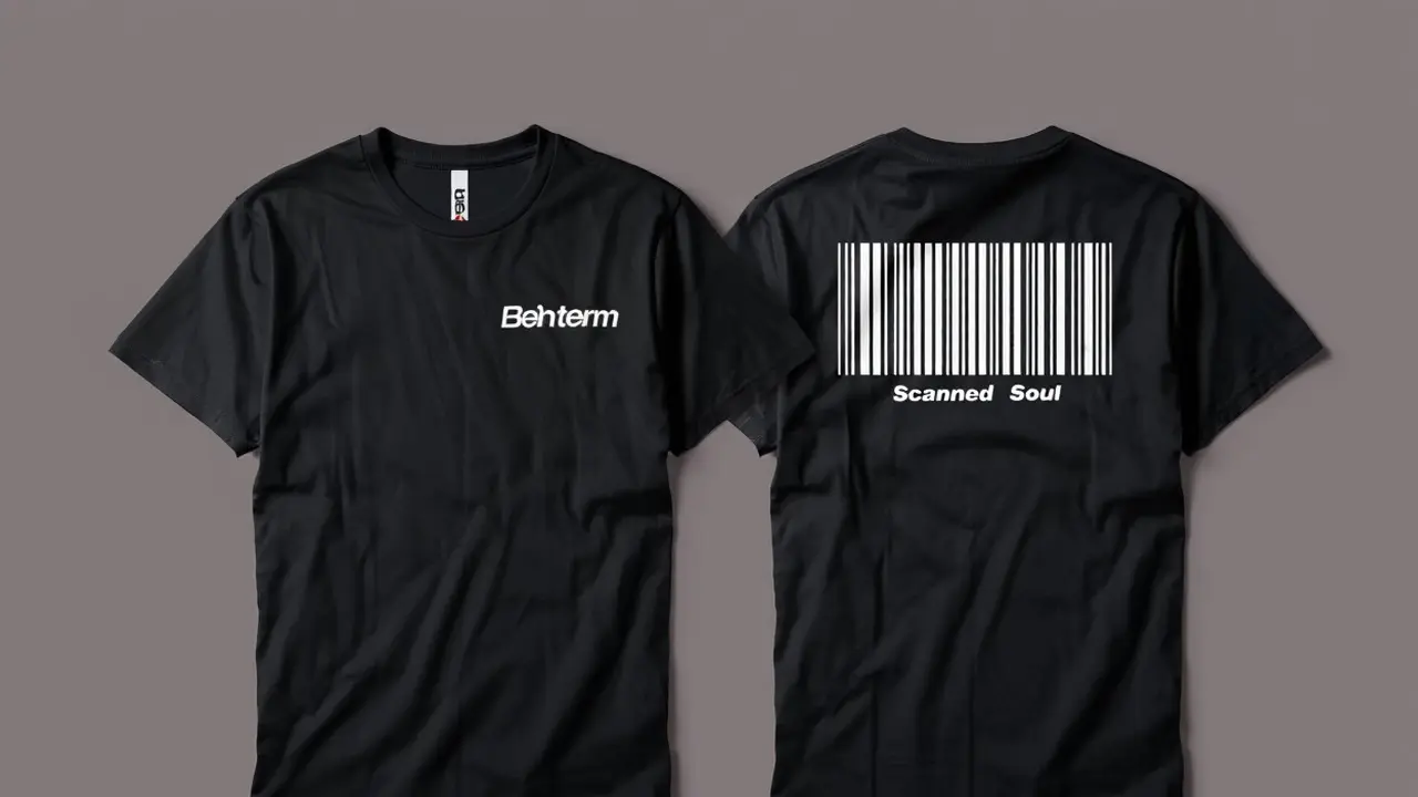 6 Desain Kaos Hitam Polos Depan Belakang, Klasik untuk Tampilan Modern ...
