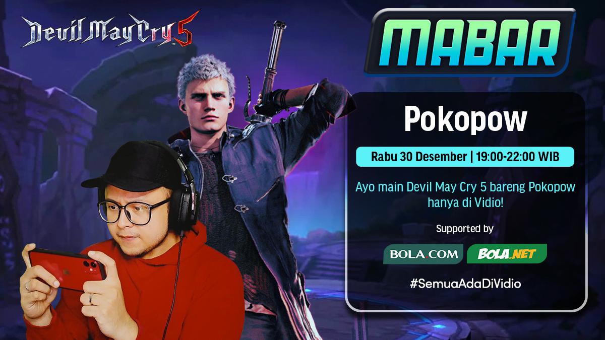 Jadwal Main Bareng Devil May Cry 5 Bersama Pokopow, Rabu 30 Desember ...