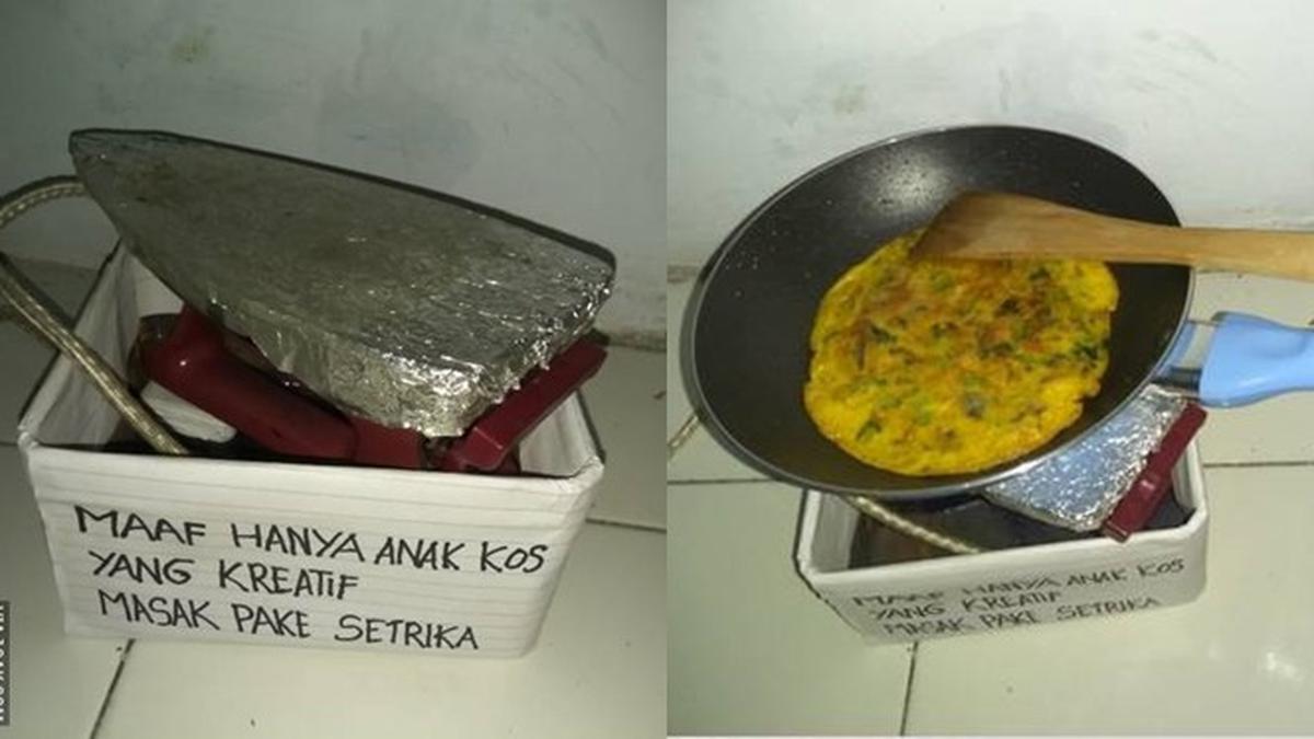 6 Cara Masak Makanan Pakai Setrika Ini Kreatif Banget