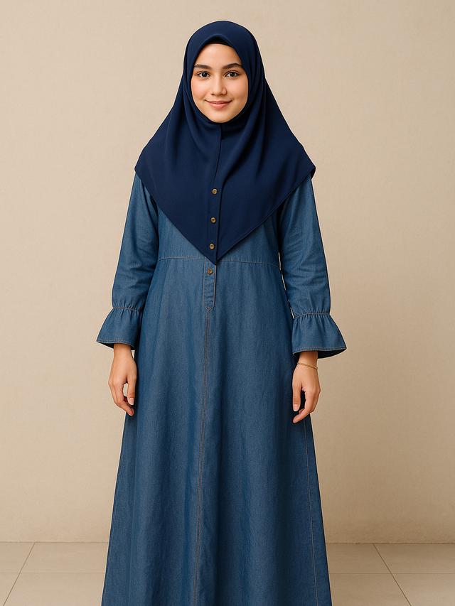 7 Ide Model Gamis Syar'i yang Lebar tapi Nyaman, Terlihat Rapi dan Sopan