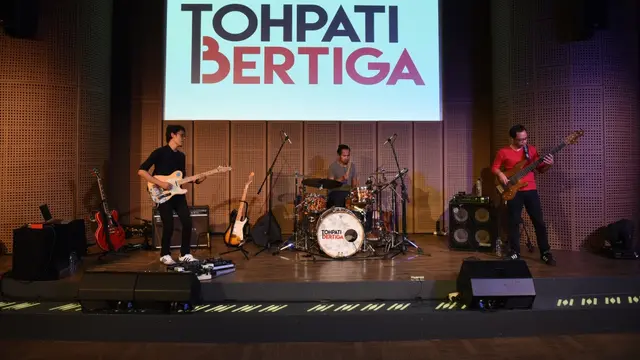 Tohpati Bertiga Persembahkan Melodi untuk Indonesia - ShowBiz Liputan6.com