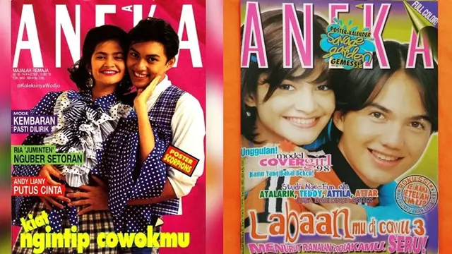 6 Foto Jadul Cut Tari Jadi Model Majalah 90-an Bareng Artis Lain, Curi ...