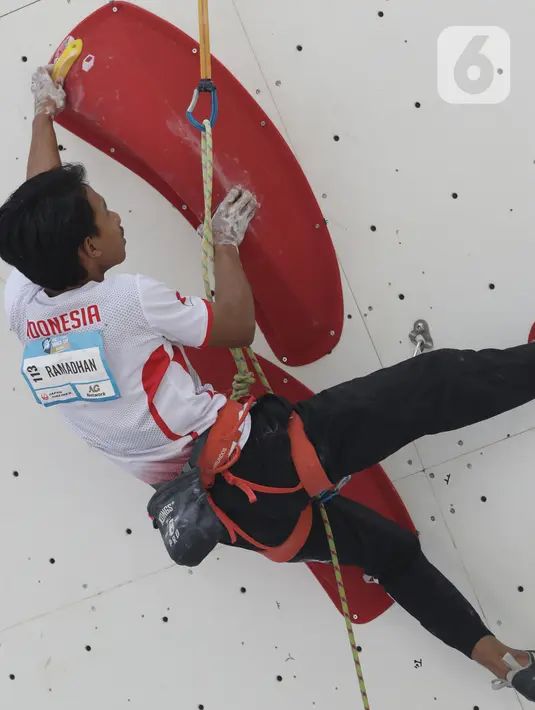 Atlet Panjat Tebing Indonesia Raviandi Ramadhan Lolos Final Kategori Lead Kejuaraan Dunia Panjat ...
