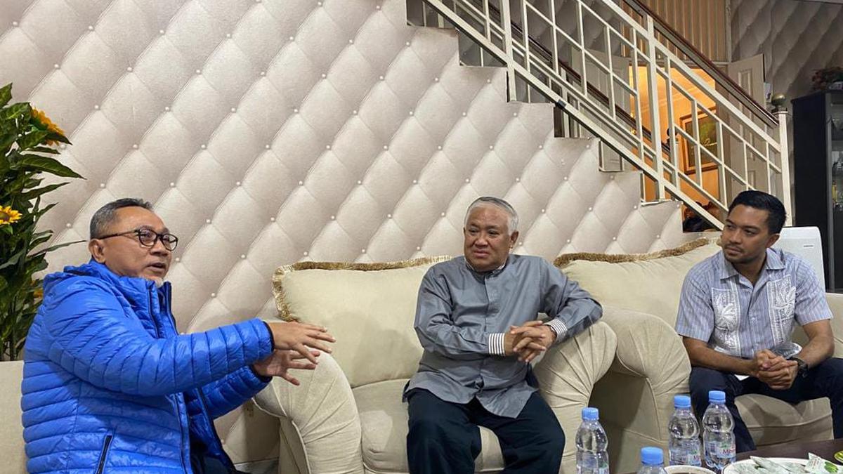 Disambangi Zulkifli Hassan, Din Syamsuddin: Tak Ada Sepatah Kata PAN ...