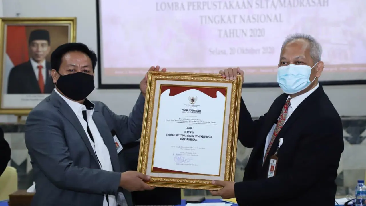 Perpus Harapan Bangsa Berau Didapuk Jadi Perpustakaan Terbaik Nasional