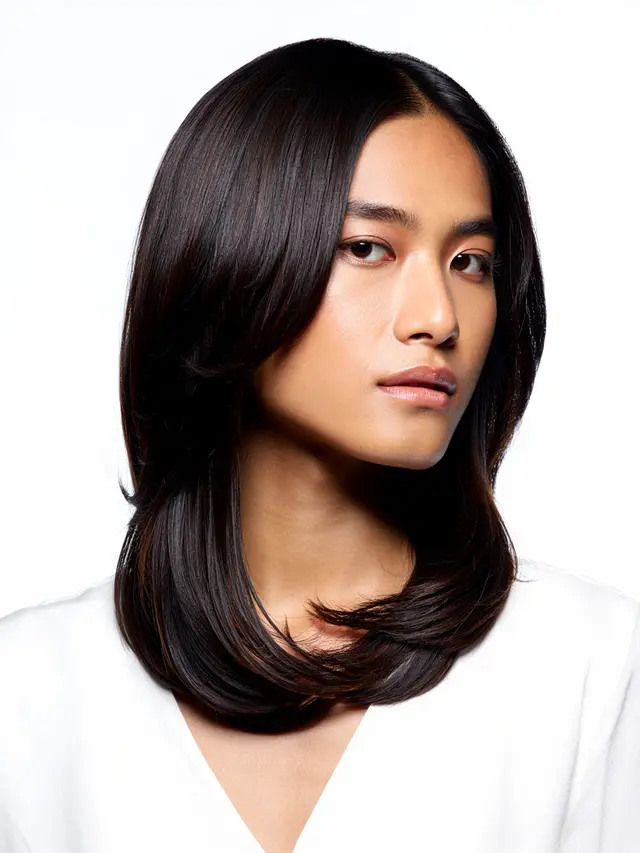 7 Model Rambut Segi Bertingkat untuk Rambut Tebal yang Cocok di 2025 ...