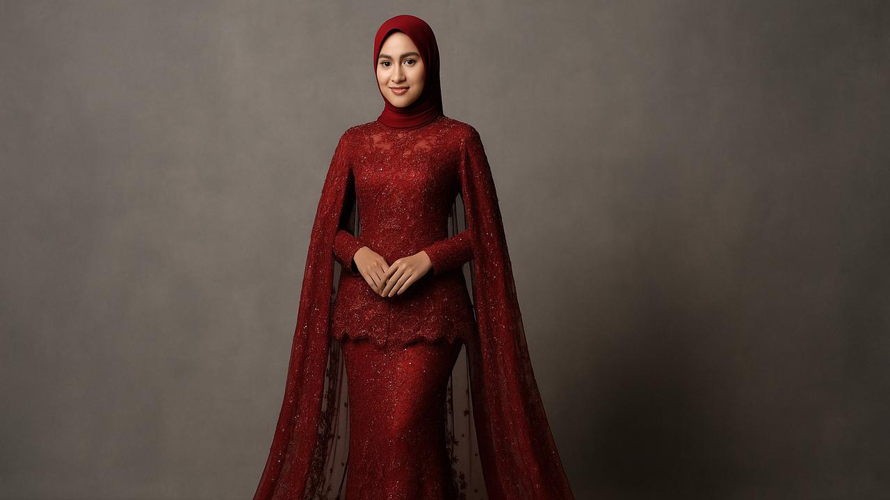 7 Model Kebaya Brokat Full Payet Terbaru, Tampil Glamor dan Anggun