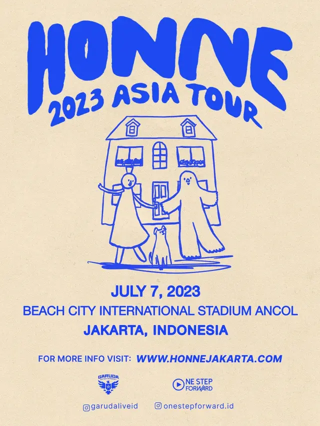 HONNE Bakal Singgah ke Jakarta untuk Tur Asia 2023, Berikut Harga Tiketnya - Entertainment ...
