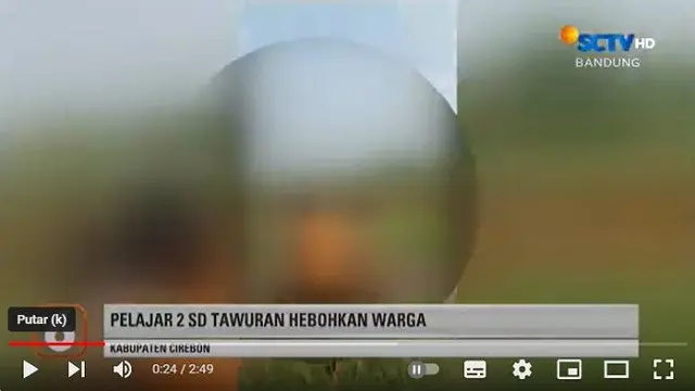 Viral Tawuran Siswa SD di Cirebon, Diduga Dipicu Salah Mengartikan Sosialisasi Bahaya ...