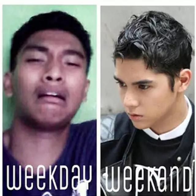 6 Meme Perbedaan Weekday dan Weekend Ini Kocak, Sabtu Minggu Cepat Berlalu