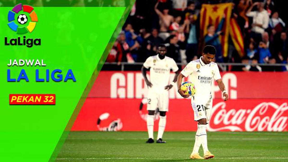 Motion Grafis Jadwal Liga Spanyol Pekan 32 Ambisi Barcelona Dan Real