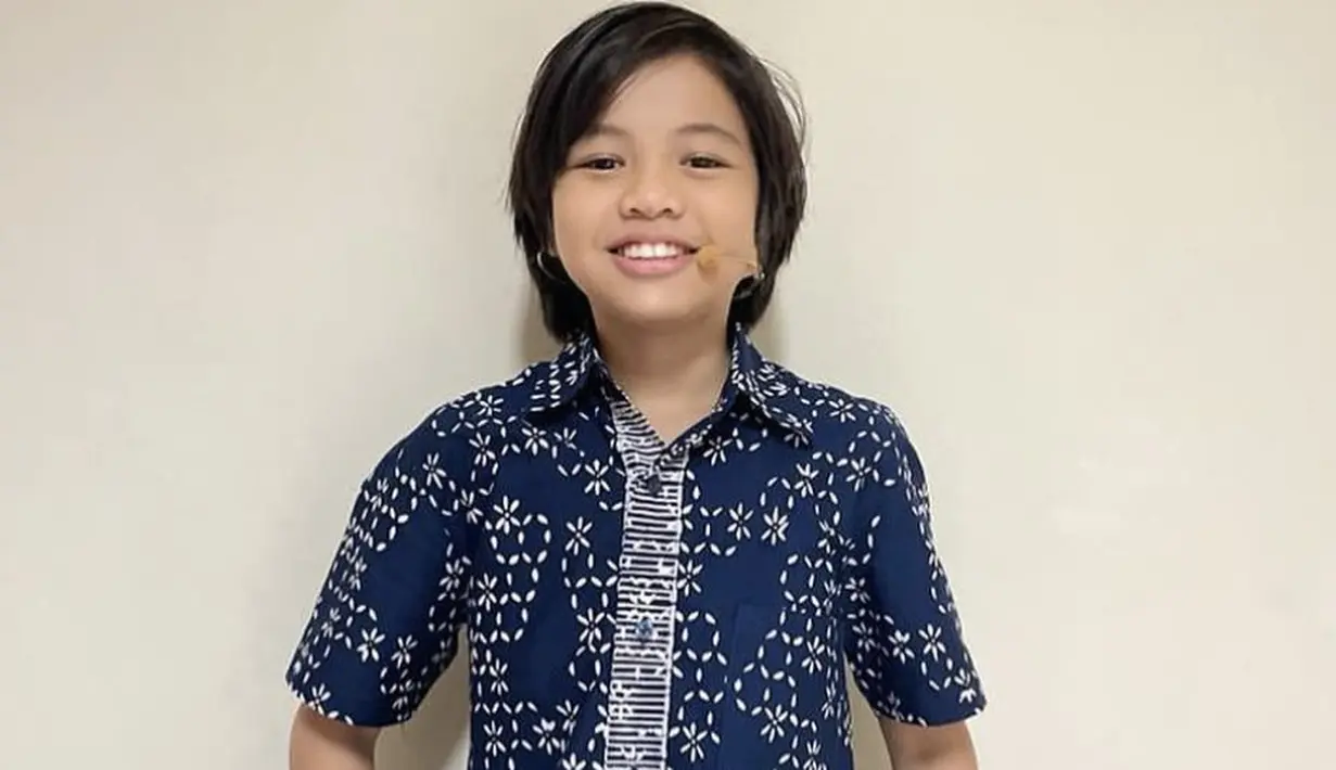 6 Potret Abirama Putra Andresta, Bocah 12 Tahun Pengisi Suara Animasi G20 - Photo Fimela.com