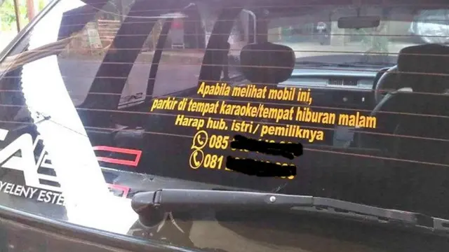 9 Stiker Kendaraan Ini Terlalu Berlebihan, Jadi Pusat Perhatian di ...