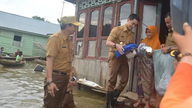 Banjir Jambi Menyurut, Curah Hujan Tetap Tinggi - Regional Liputan6.com