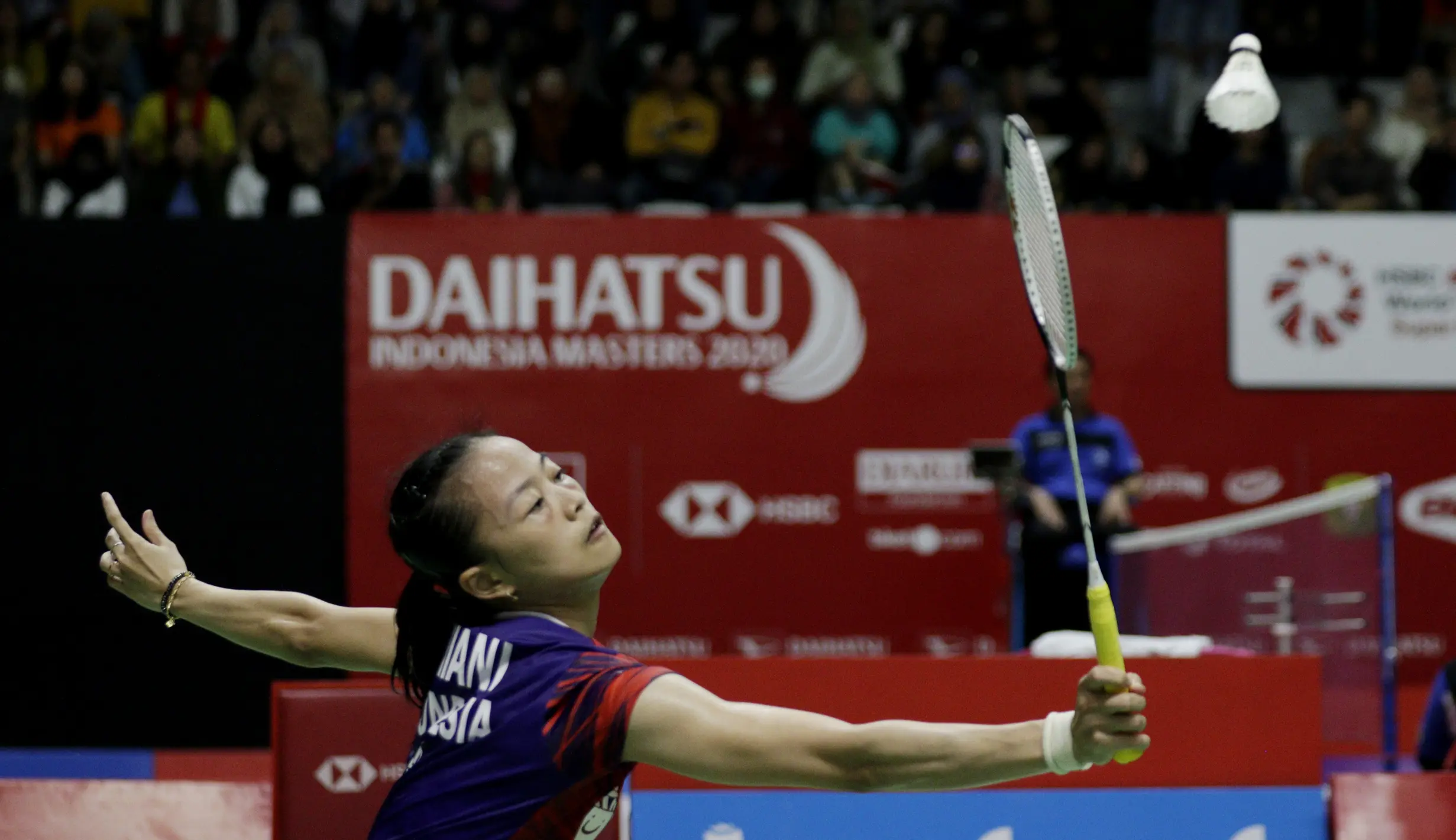 FOTO: Fitriani dan Ruselli Hartawan Tumbang di Indonesia Masters 2020 ...