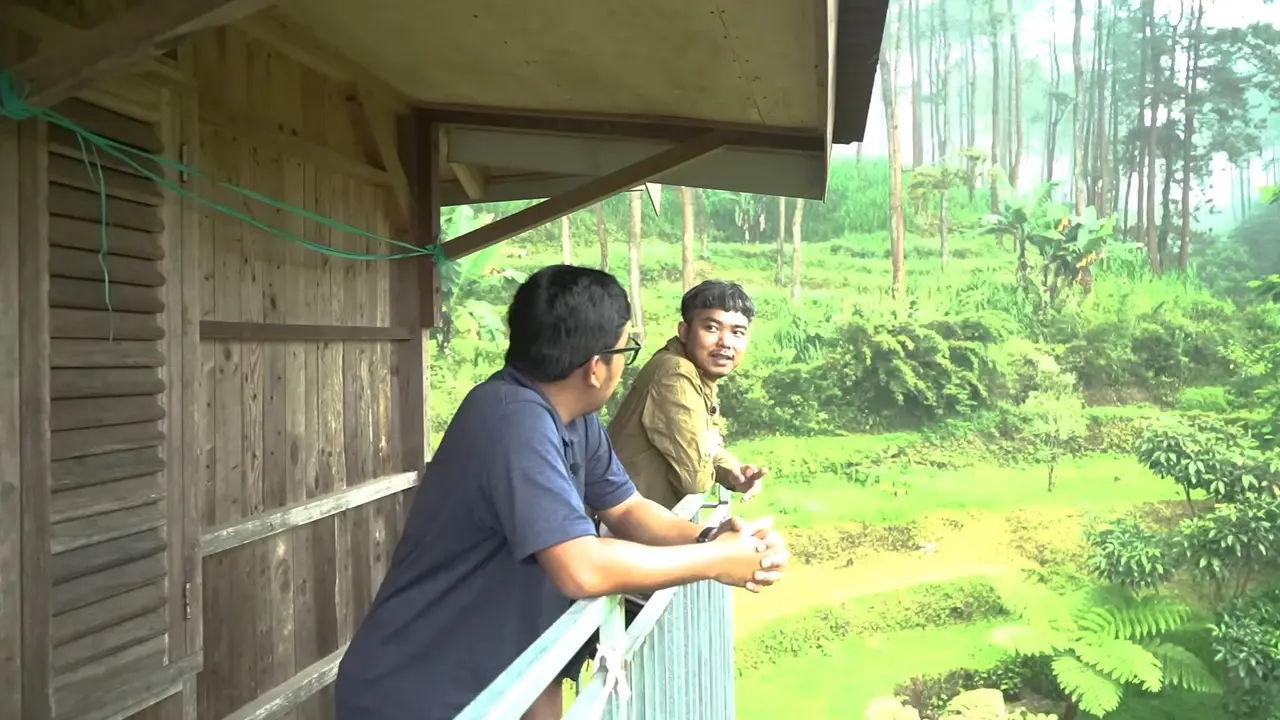 10 Potret Rumah Hutan Dodit Mulyanto, Tempat Healing Bareng Angelina Ci - Hot Liputan6.com