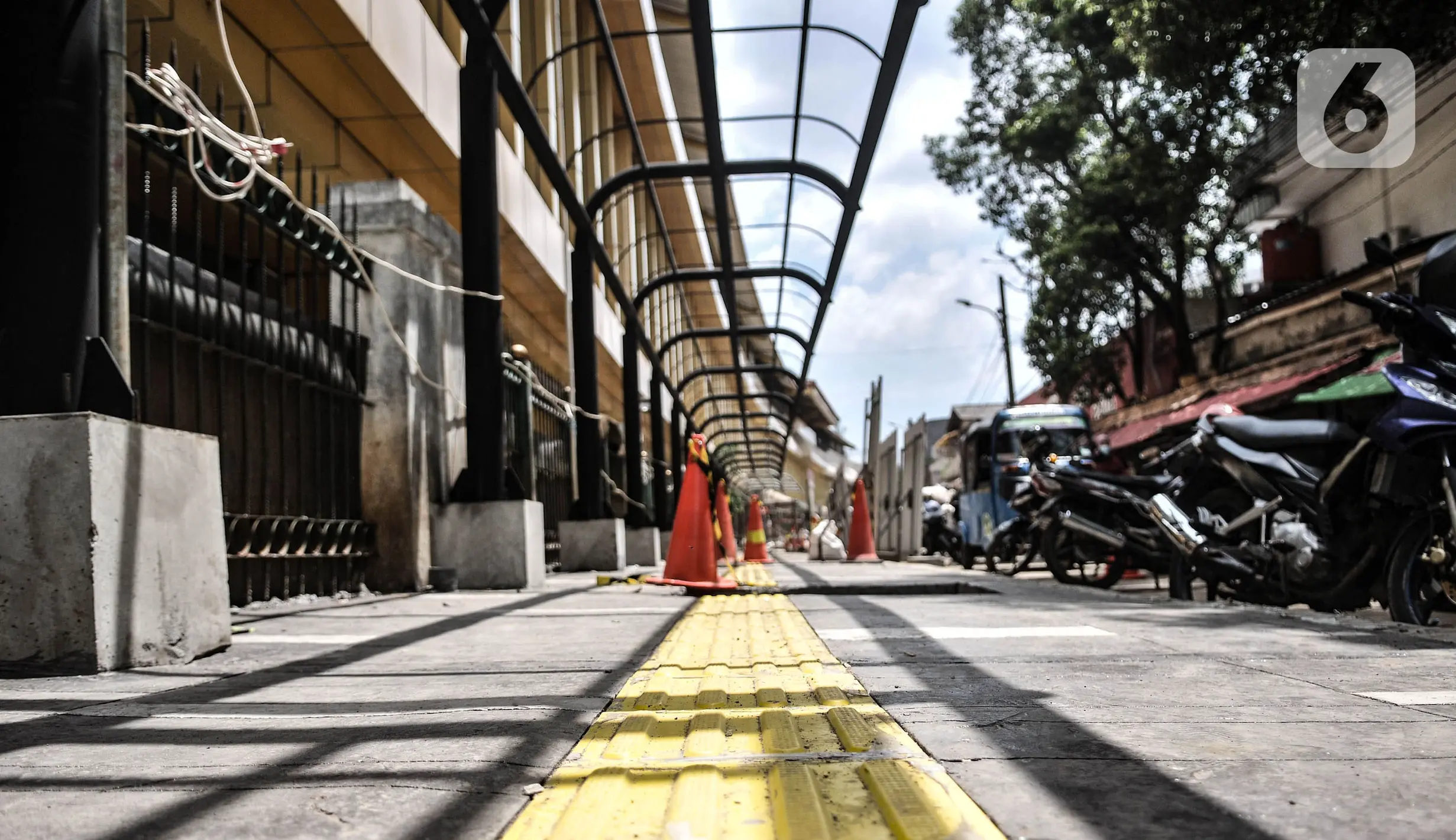 FOTO: Penataan Stasiun Gondangdia - Foto Liputan6.com