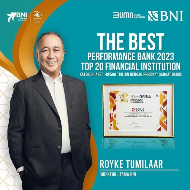 BNI Raih Dua Penghargaan The Finance, Bukti Mampu Pertahankan Kinerja ...