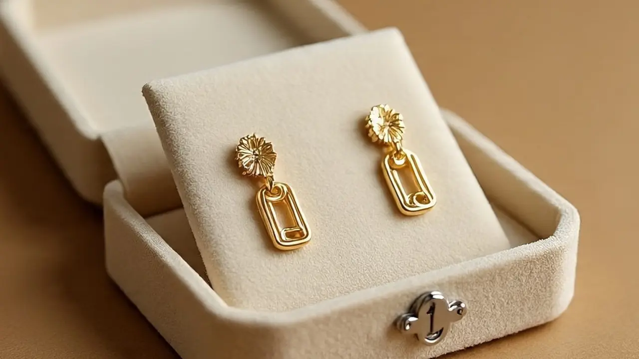 6 Model Anting Emas Terbaru yang Simpel dan Manis untuk Wanita Berhijab ...