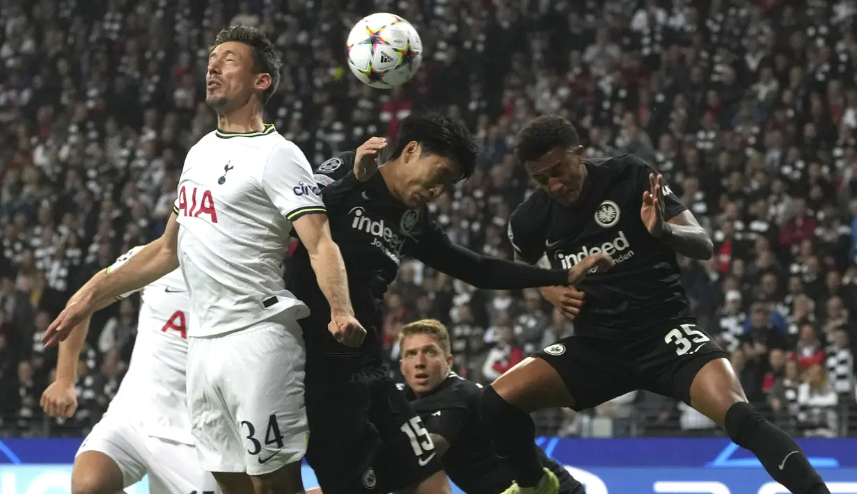 Hasil Eintracht Frankfurt Vs Tottenham: Laga Berakhir Tanpa Pemenang ...