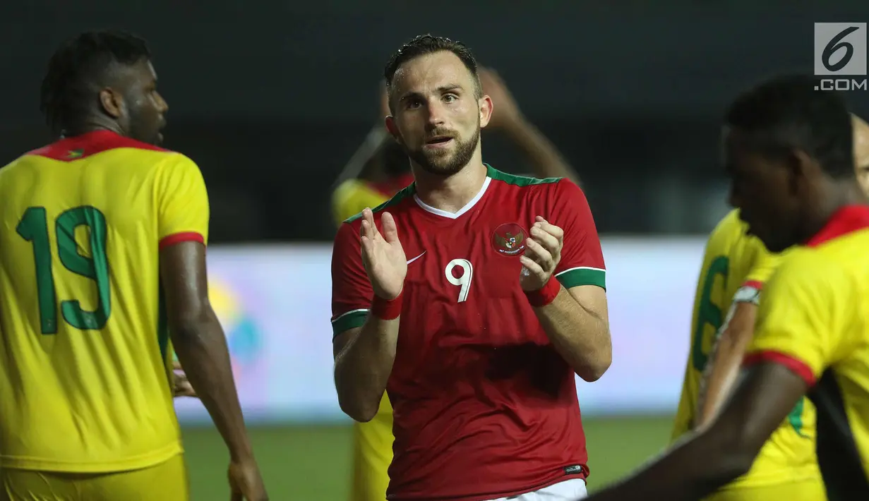 PHOTO: Pemain Muda Timnas Indonesia Gasak Guyana - Foto Liputan6.com