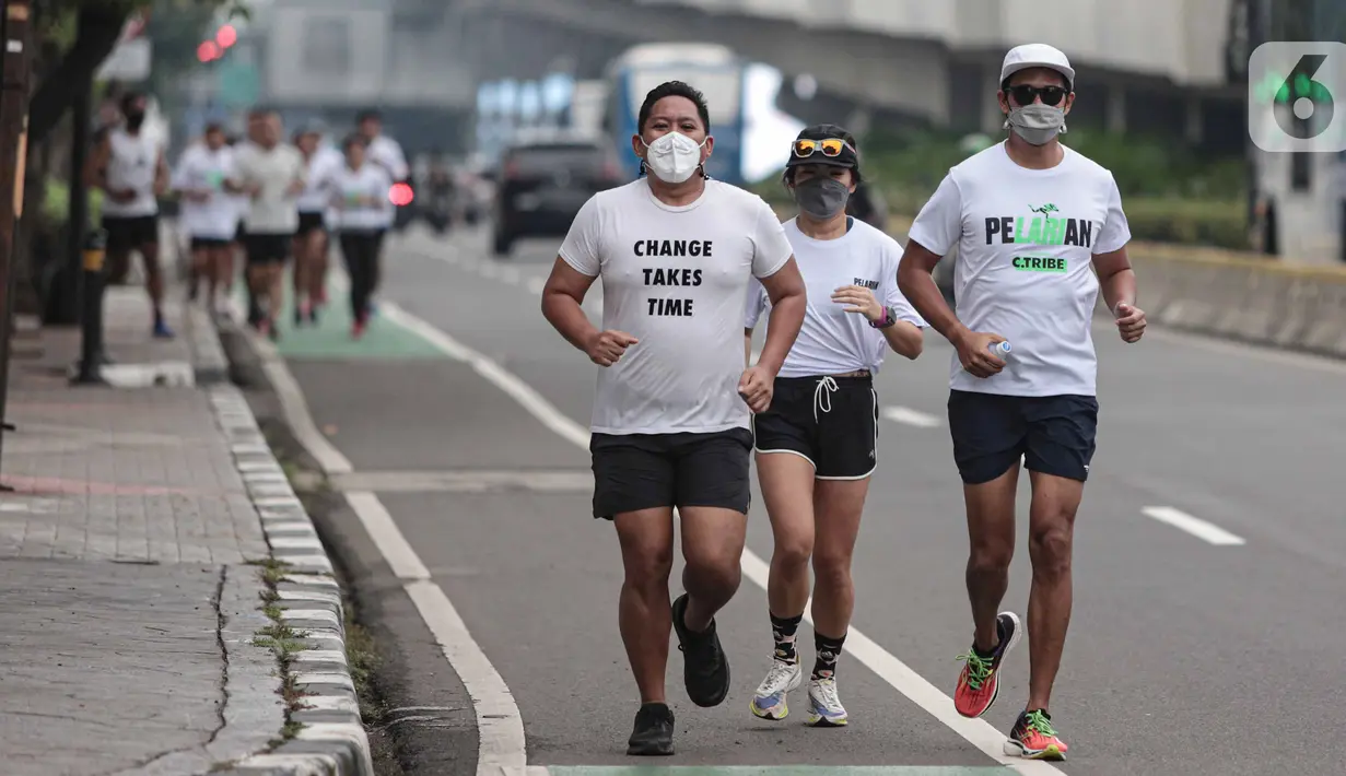 FOTO: Kampanye Pelarian Peduli Kesehatan Mental - Foto Liputan6.com