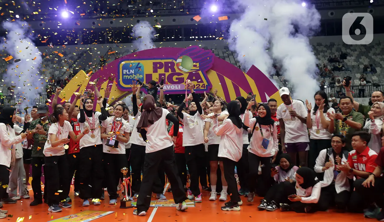 Rengkuh Gelar Juara Proliga 2024, Jakarta BIN Cetak Sejarah Baru - Foto ...
