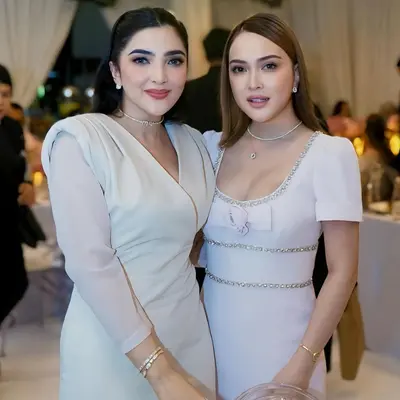Penampilan Anggun Shandy Aulia di Pernikahan Luna Maya, Kalung Rp 400 ...