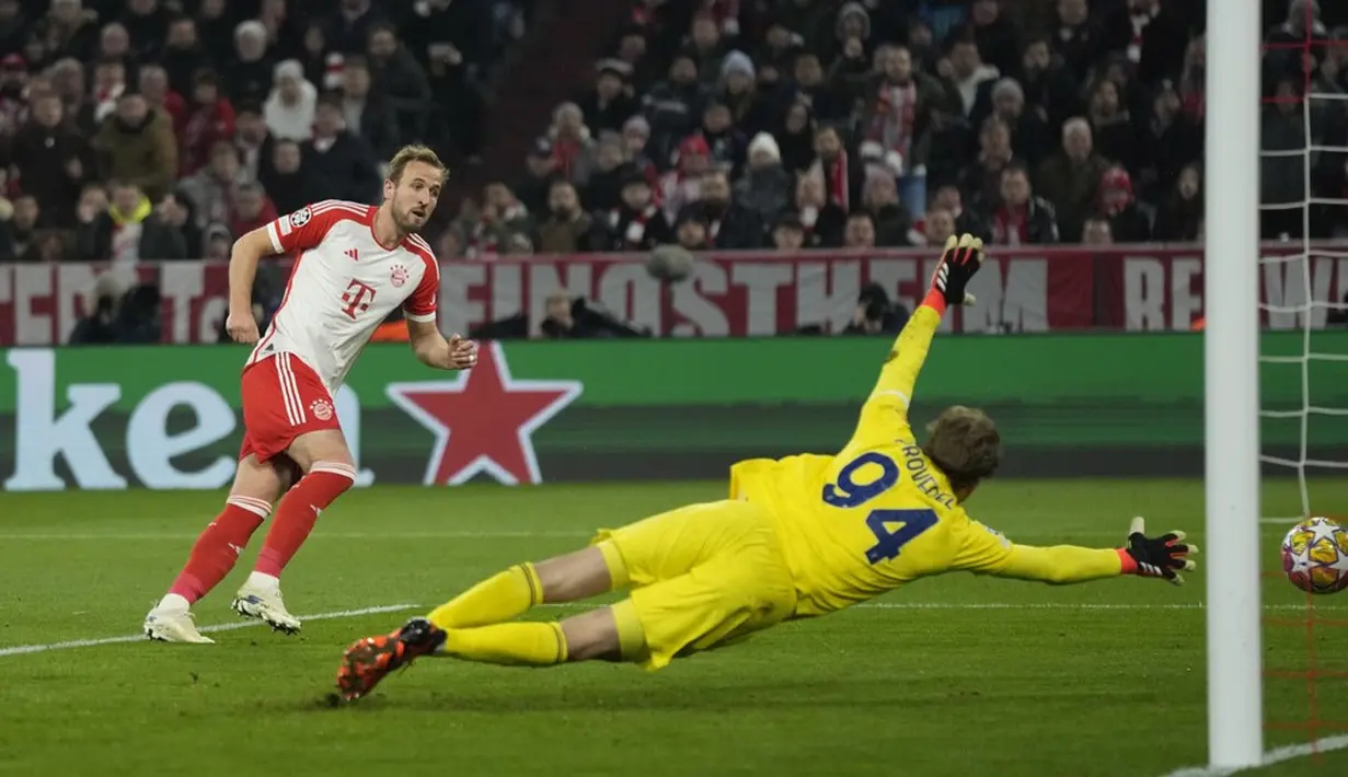 Foto: Penampilan Cemerlang Harry Kane saat Taklukkan Lazio, Borong 2 gol Bawa Bayern Munchen ke ...