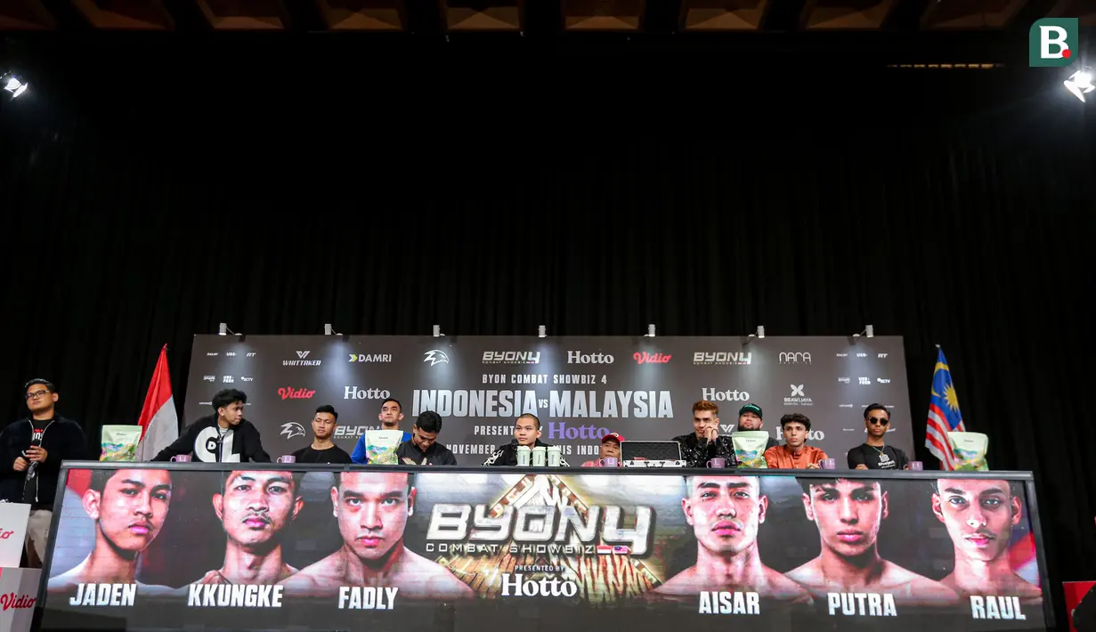 Foto: Byon Combat Showbiz Vol. 4 Suguhkan Duel Sengit Petarung Indonesia Vs Malaysia - Ragam ...