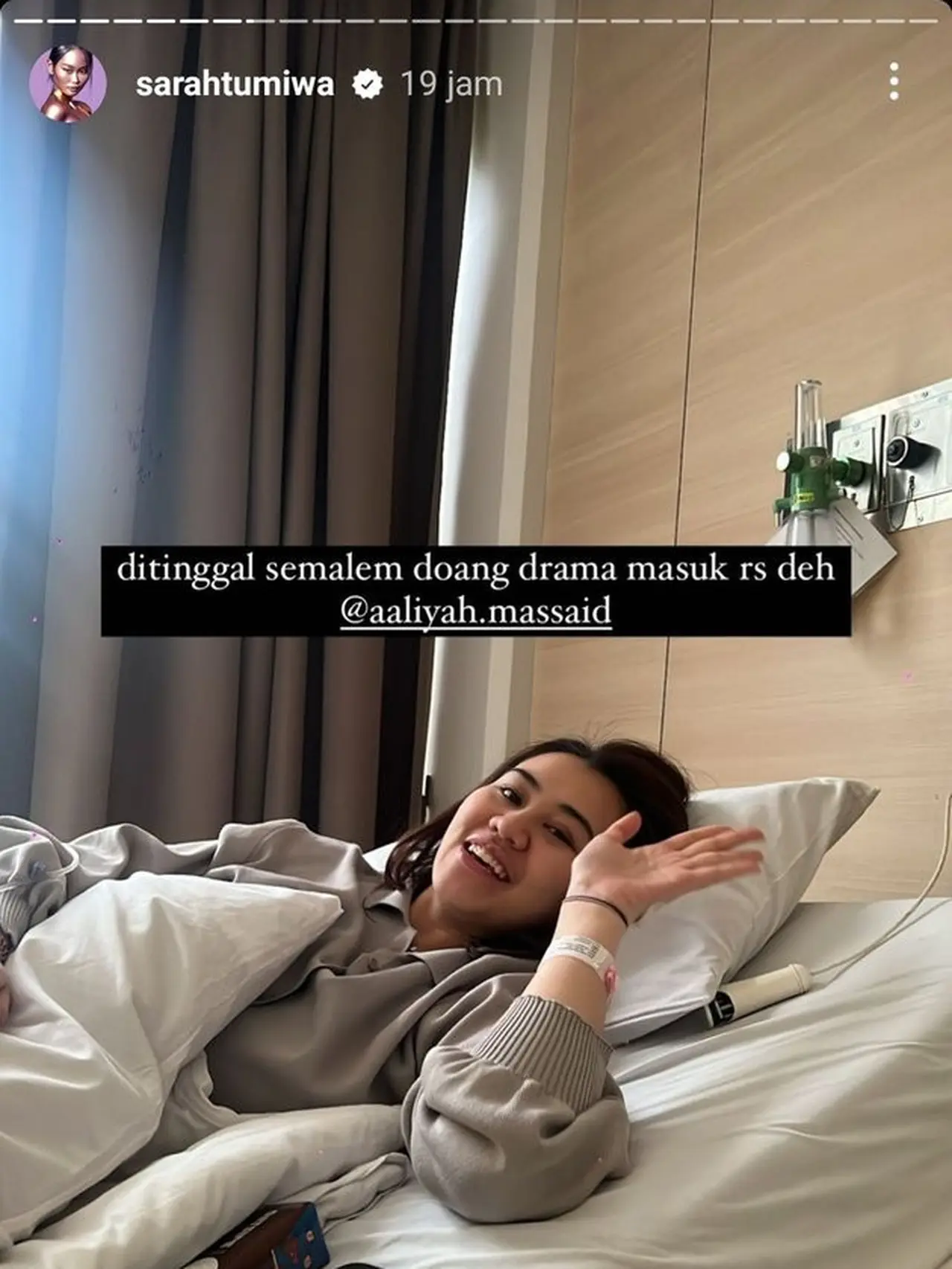 6 Potret Thariq Halilintar Jenguk Aaliyah Massaid di Rumah Sakit, Makin Lengket - Hot Liputan6.com