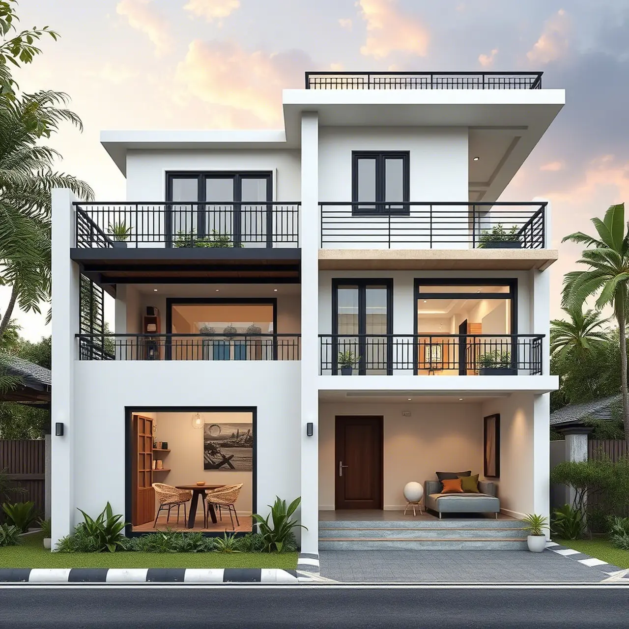 5 Model Rumah Dua Lantai Bawah Ruko yang Sedang Tren, Solusi Hunian dan ...