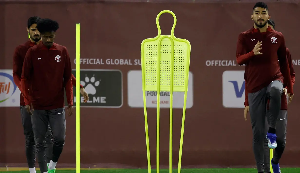 Intip Persiapan Timnas Qatar Jelang Hadapi Yordania di Final Piala Asia ...