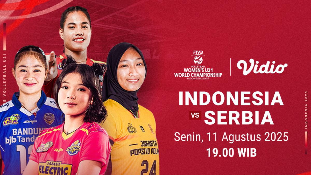 Live Streaming FIVB Women’s U-21 World Championship Indonesia vs Serbia: Eksklusif di Vidio ...