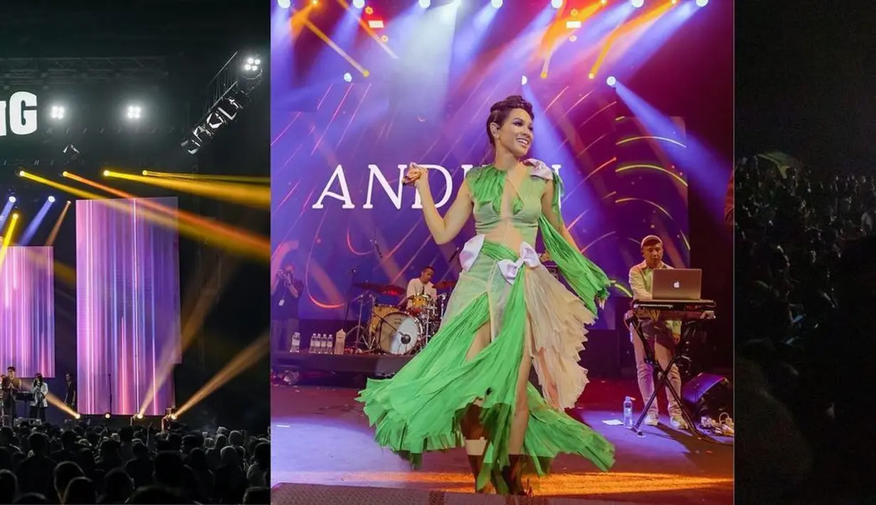 Andien Saat Tampil di Berdendang Bergoyang Festival 2022 dengan ...