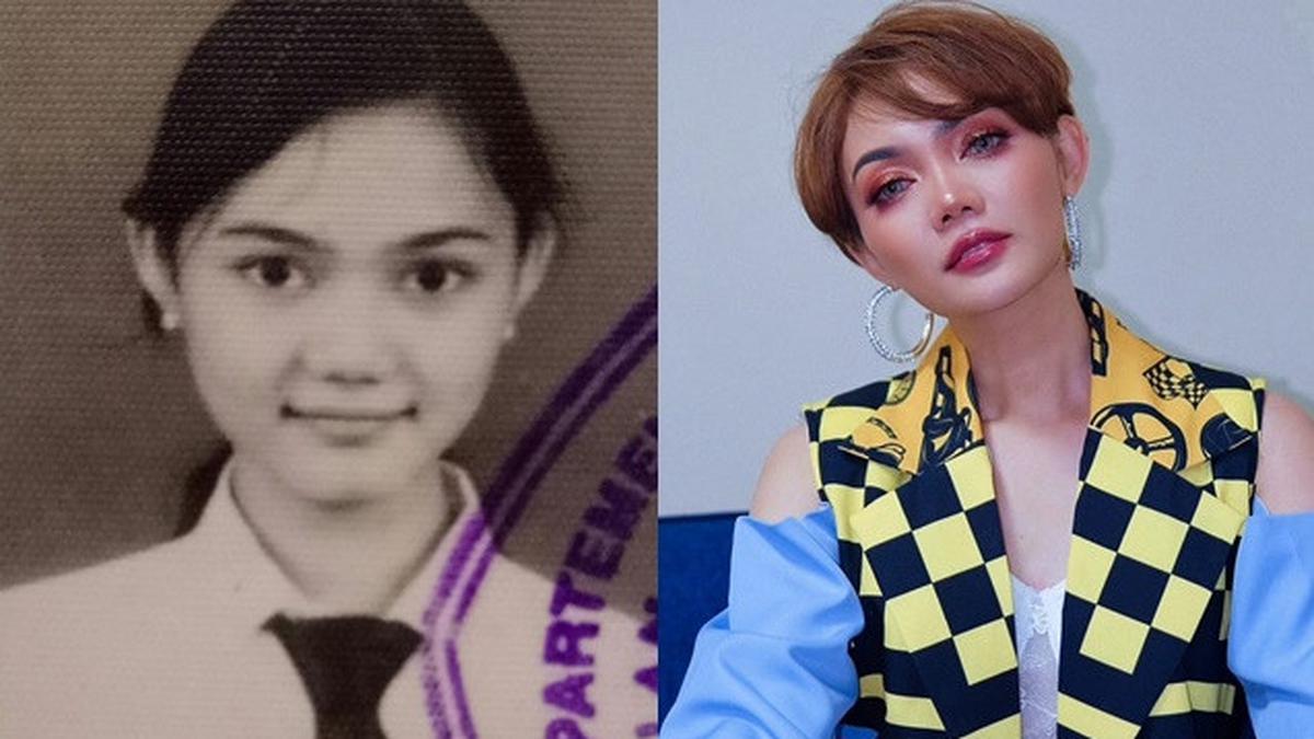6 Potret Transformasi Rina Nose dari Remaja hingga Kini, Berhijab Bikin Pangling - Hot Liputan6.com