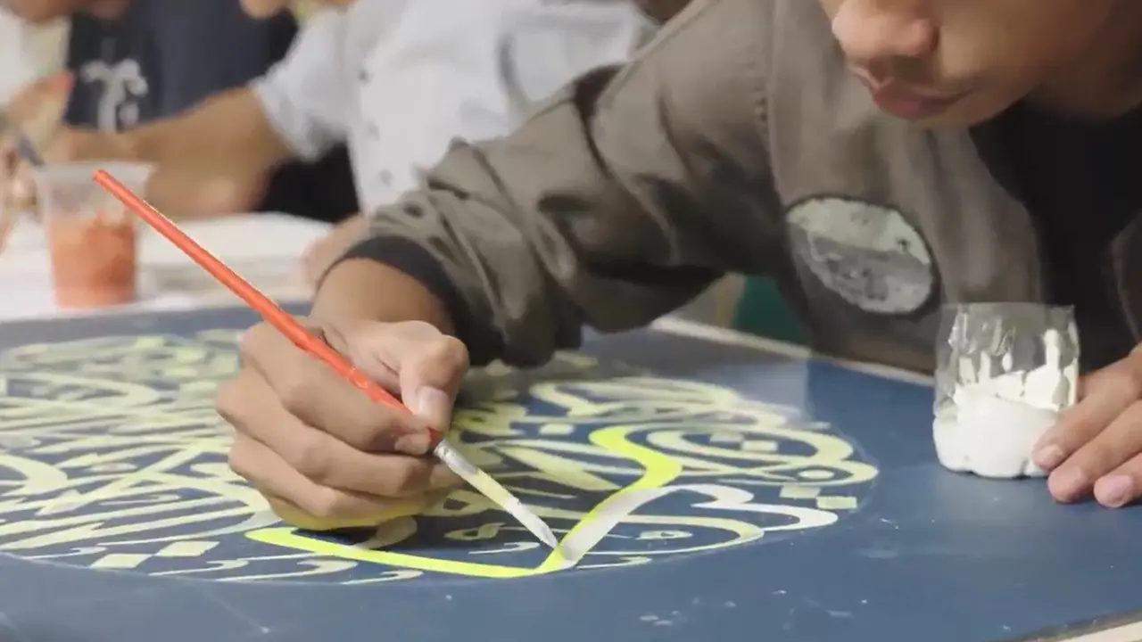 Menghidupkan Kembali Seni Kaligrafi Kampung Lengkong Ulama Pagedangan ...