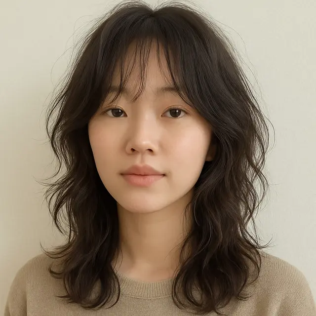 7 Model Rambut Tipis dengan Soft Waves Ala Korea 2025 yang Bikin Volume ...