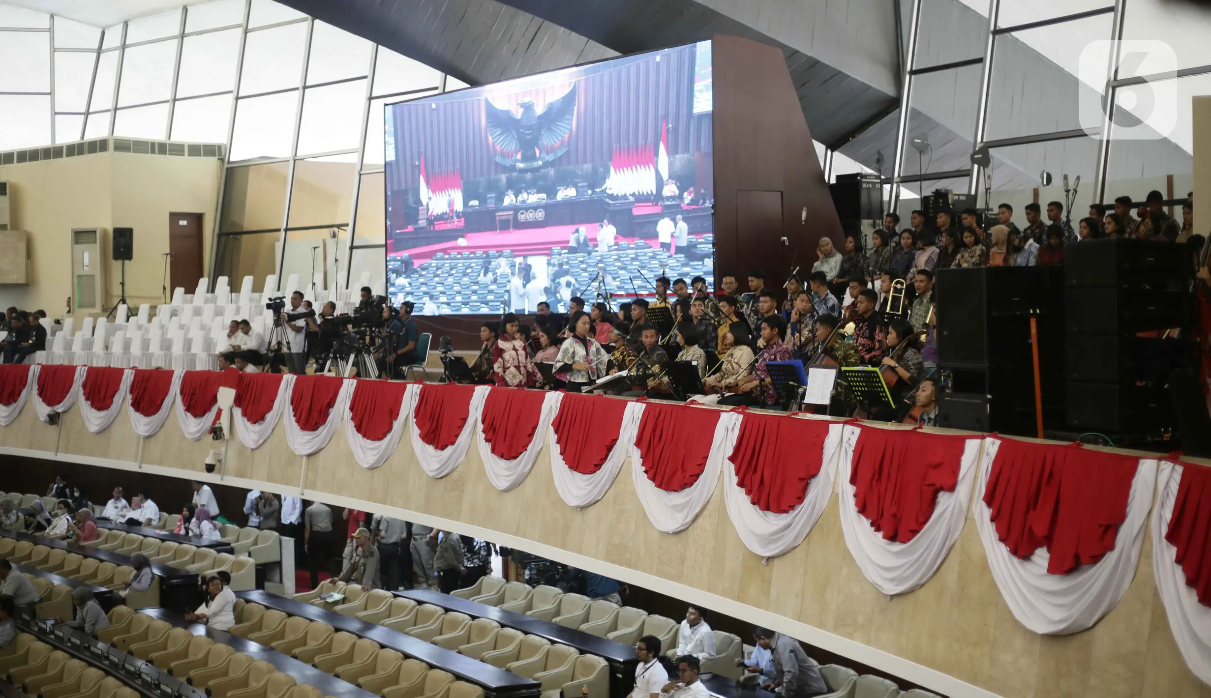 Gladi Pidato Presiden di Sidang Tahunan MPR 2023 - Foto Liputan6.com