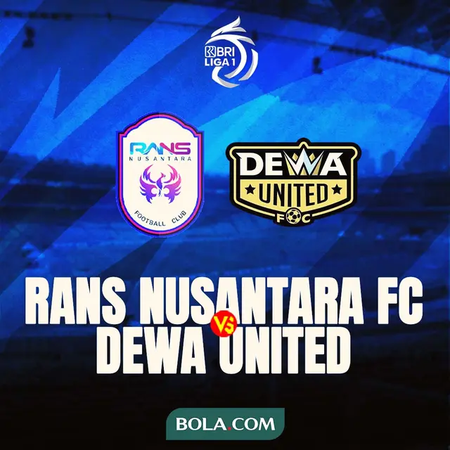 Hasil BRI Liga 1: Duel RANS Nusantara Vs Dewa United Berakhir Tanpa Pemenang - Indonesia Bola.com