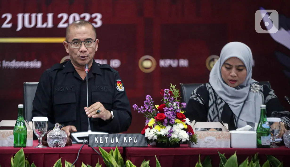 KPU Resmi Tetapkan DPT Pemilu 2024 Sebanyak 204.807.222 Pemilih - Foto Liputan6.com