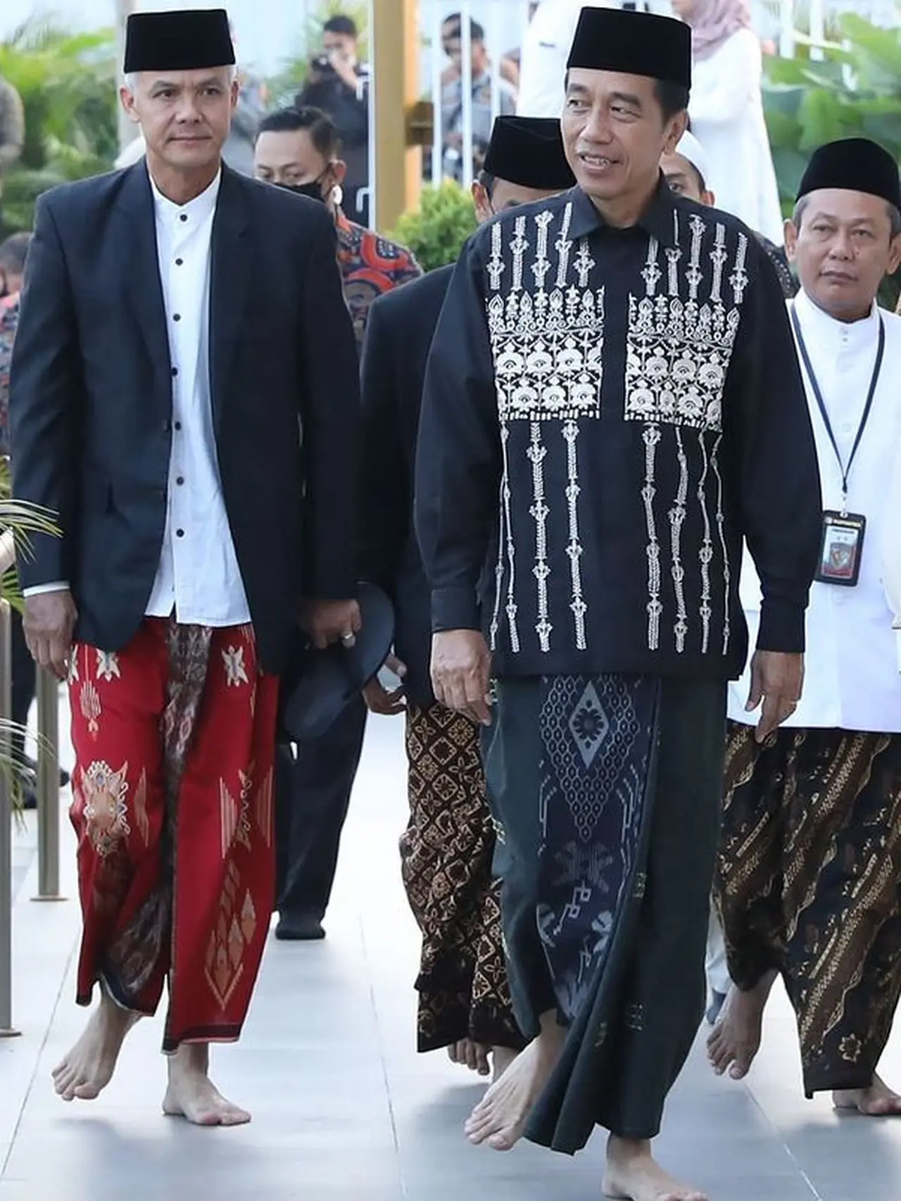 Potret Ganjar Pranowo dan Jokowi Salat Ied di Masjid Syekh Zayed Solo di Lebaran Idul Fitri 2023 ...